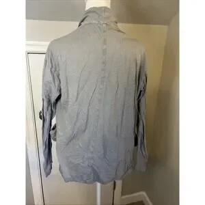 James Perse | Sweaters | James Perse Grey Slub Knit Open Front Cardigan ...